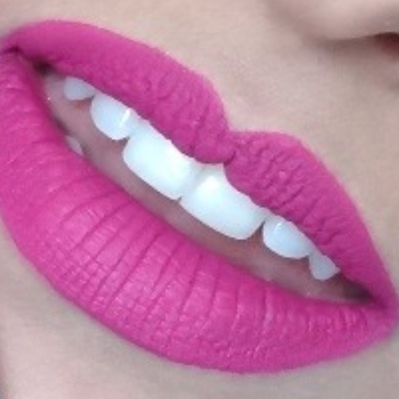 Mac Cosmetics Makeup Nib Mac Fuchsia Flicker Matte Liquid Lipcolour
